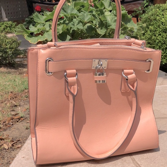 Bags | Blush Pink Crossbody And Handbag With Straps | Poshmark
